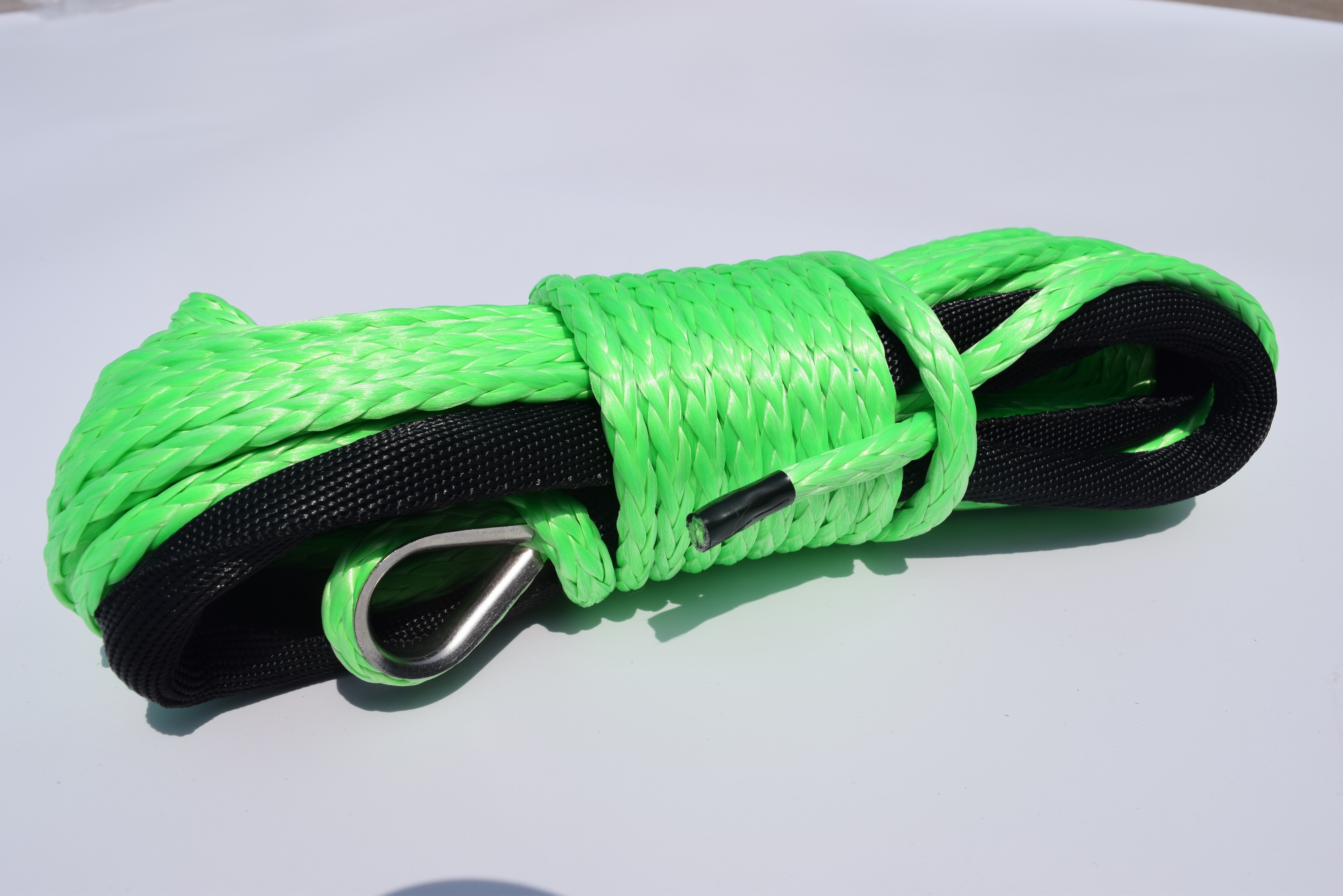 Green 6mm*15m Boat Winch Rope,Synthetic Winch Cabl... – Vicedeal