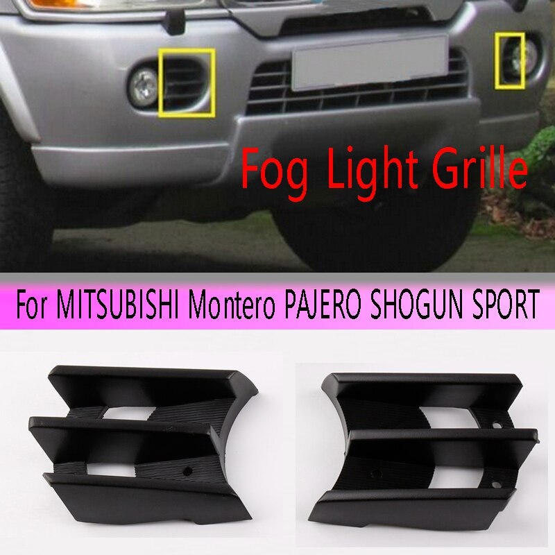 2Pcs Front Fog Light Lamp Grille Fog Lamp Cover Fo... – Grandado