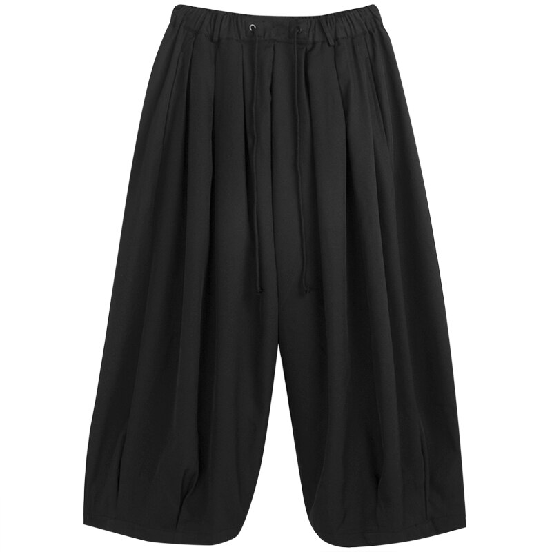 Spring summer men vintage wide leg harem pants cul... – Vicedeal