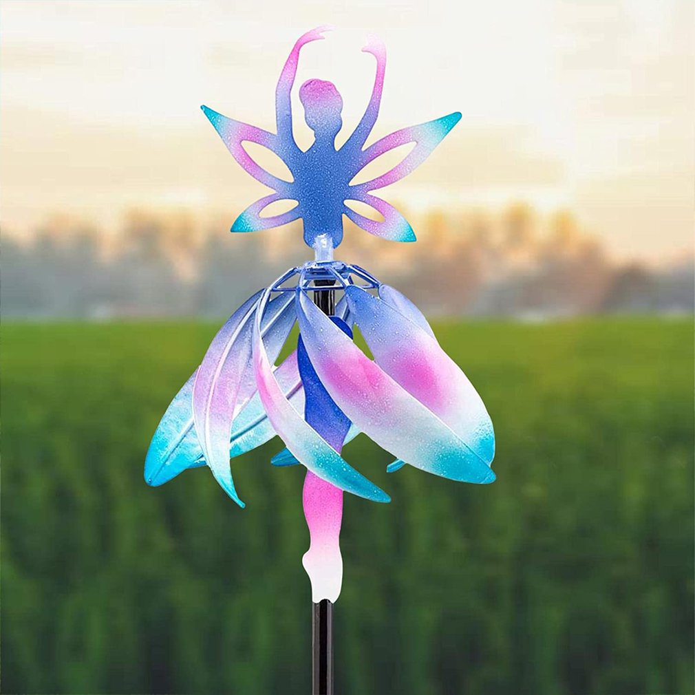 Fairy Ballerina Wind Spinner Windmill Garden Wind ... – Grandado