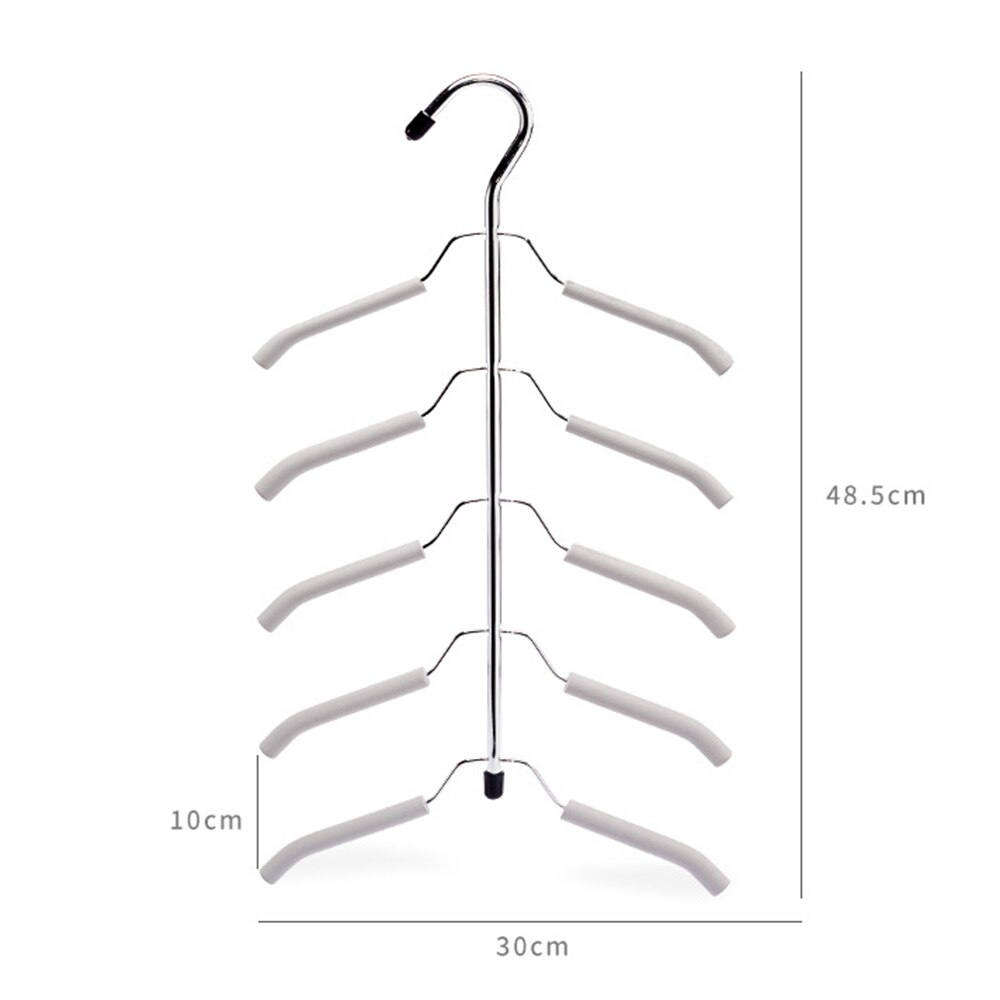 Multilayer Hanger Stainless Steel Clothing Storage... – Vicedeal