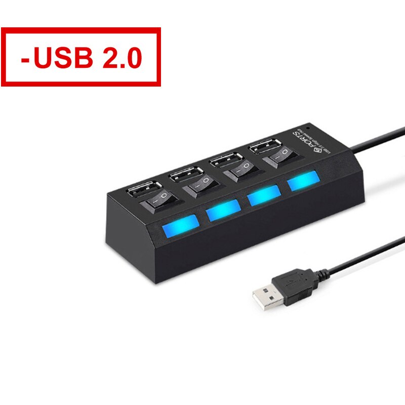 Usb hub 3.0 hub usb splitter multi usb 3.0 2.0 hub... – Vicedeal