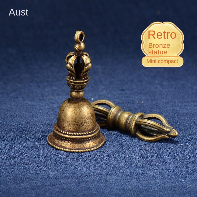 Diamond Bell Vajra Five-Strand Ceremony Bell Retro... – Vicedeal
