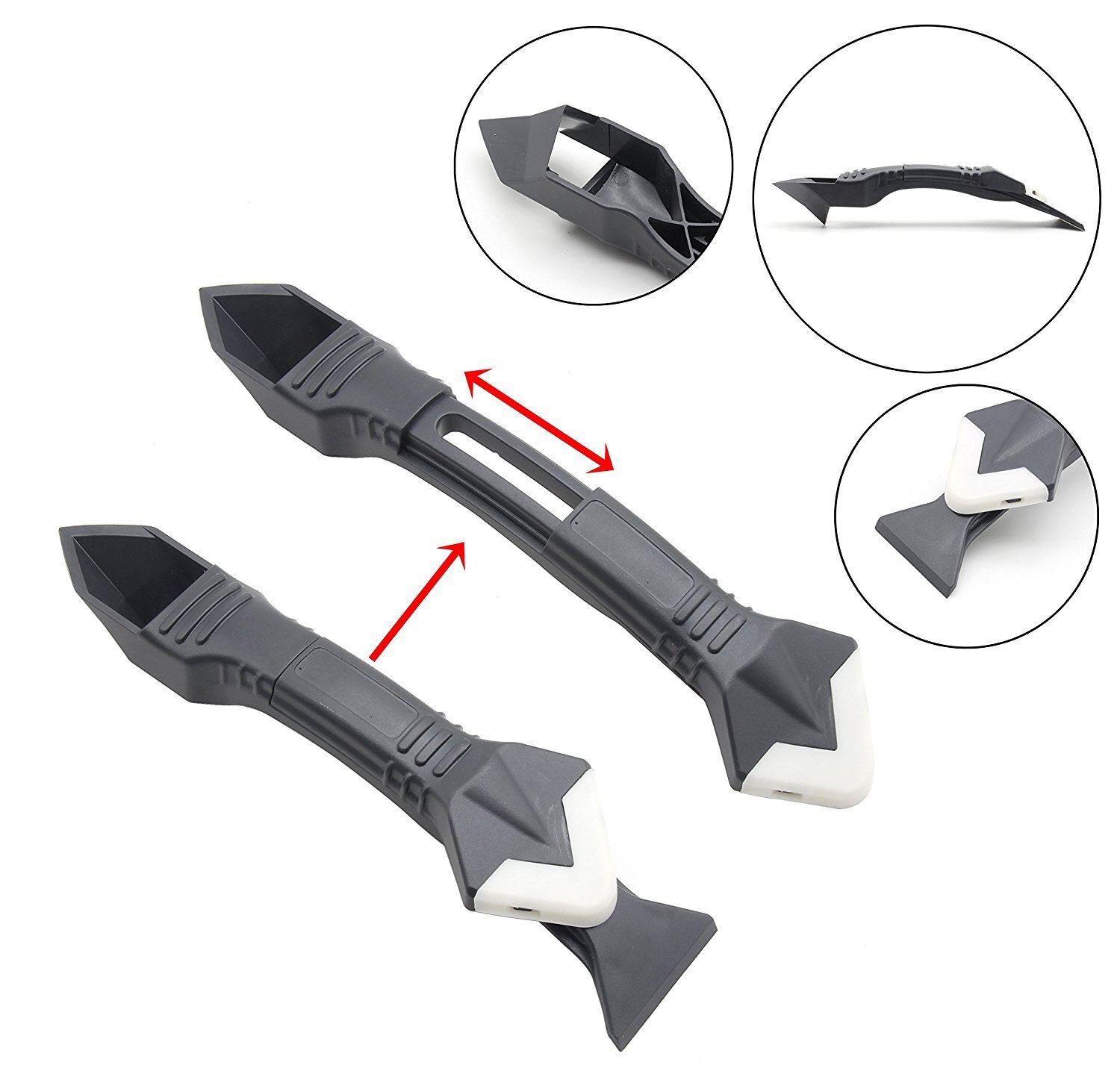 3 In1 easy to use Glass Glue Angle Scraper Adhesiv... – Vicedeal