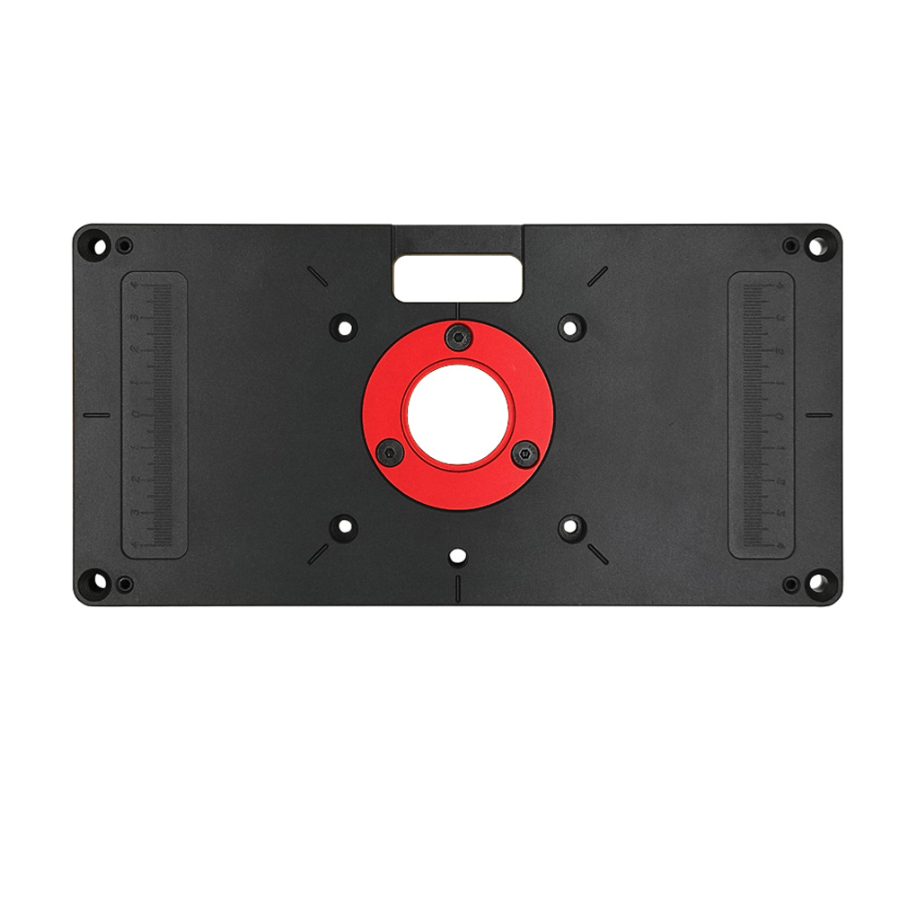 Aluminum Router Table Insert Plate with Ring Screw... – Vicedeal