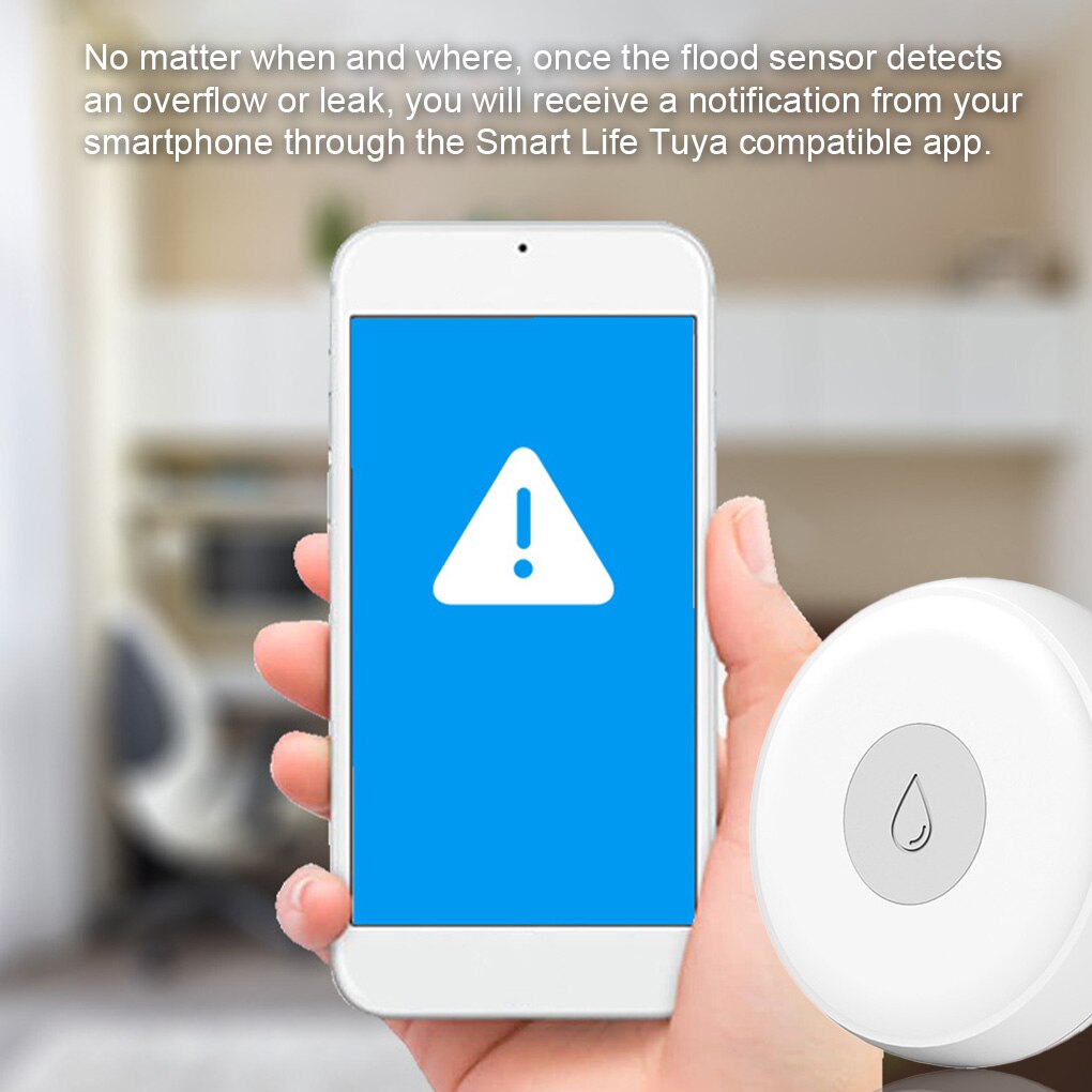 Tuya Zigbee Smart Flood Sensor Kelder Afstandsbedi... – Grandado