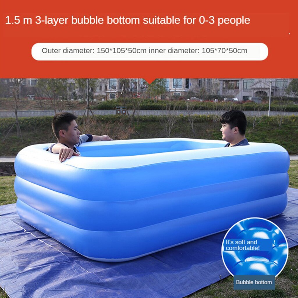 1Pc Draagbare Outdoor Familie Zwembad Outdoor Badk... – Grandado