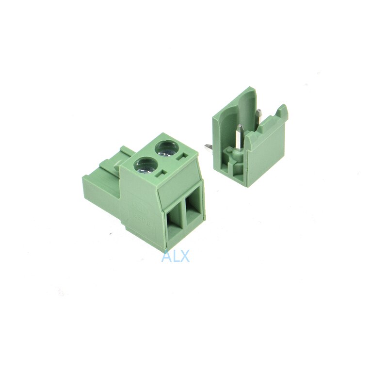 10SETS 2EDG 2pin 5.08MM pitch RIGHT ANGLE pluggabl... – Vicedeal