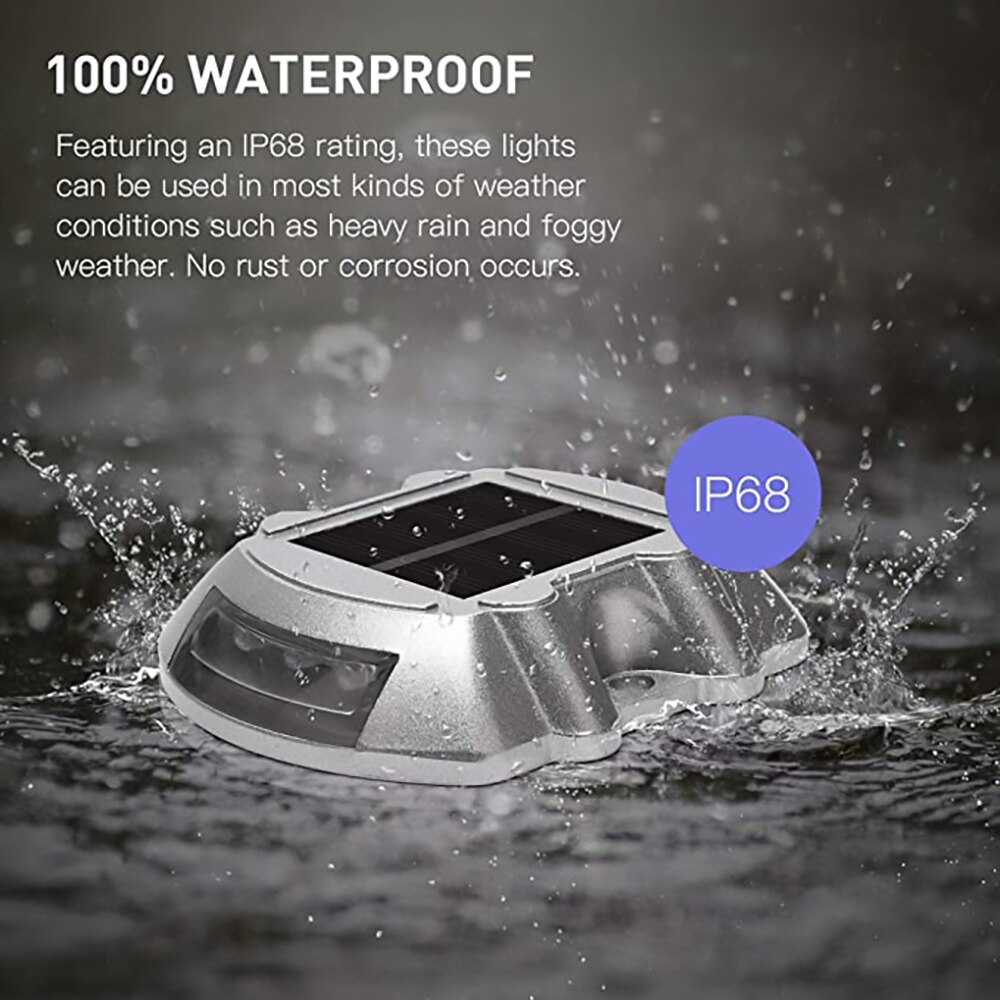 IP68 Waterdichte Zonne-straatverlichting Outdoor 6... – Grandado