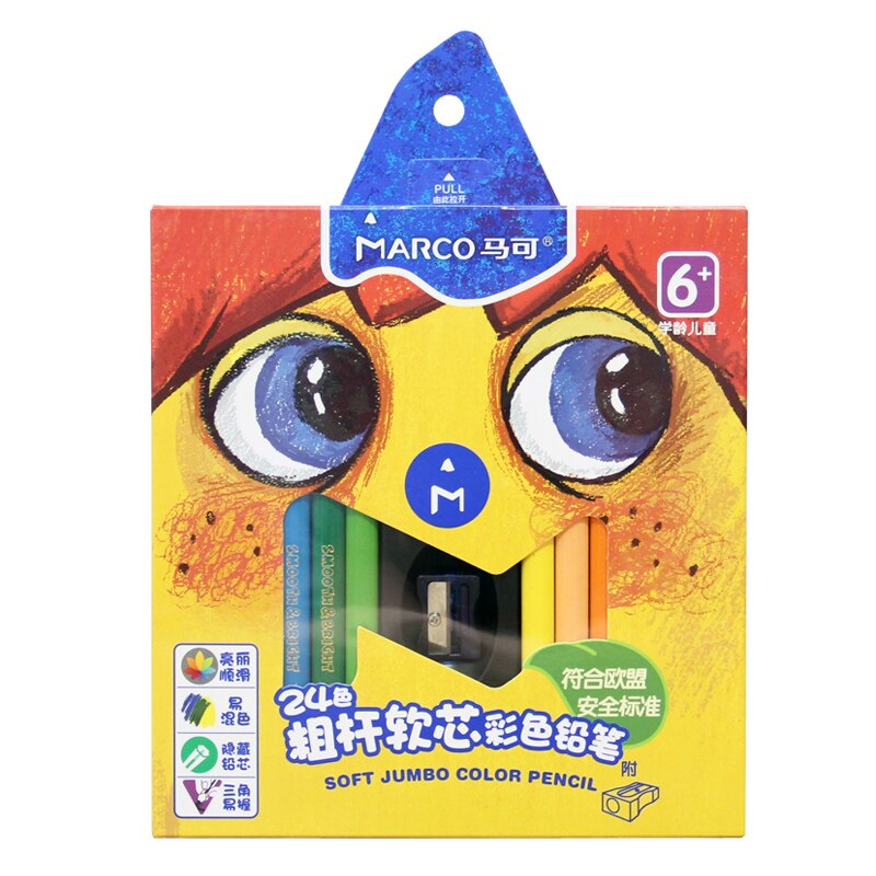 Macro Color Pencil Set Safe Non-toxic Lapis De Cor... – Vicedeal