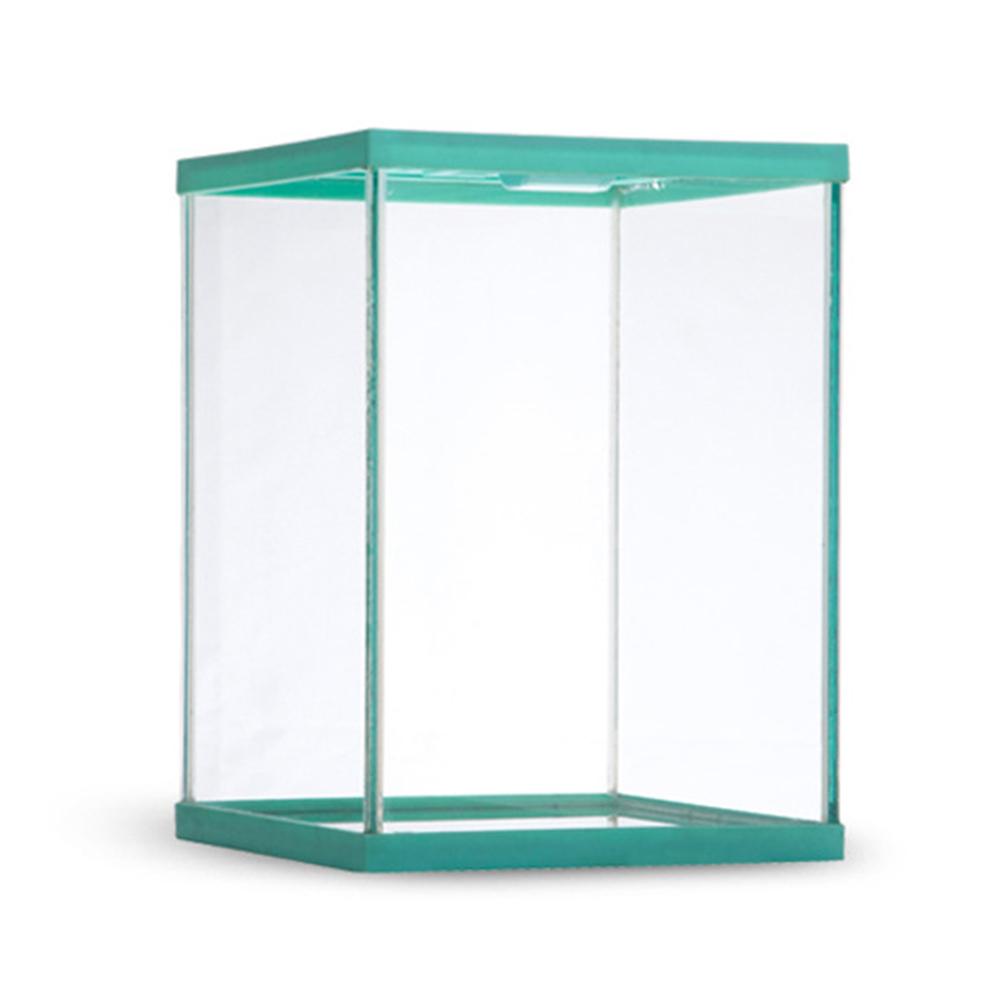 Reptile Glass Terrarium Amphibians Feeding Box Tra... – Vicedeal