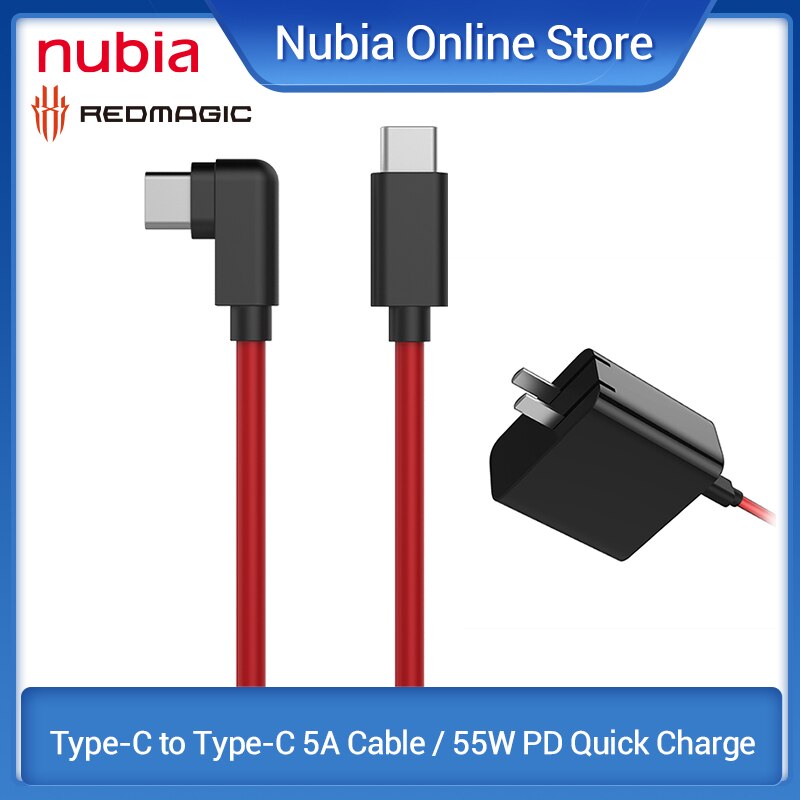 Original Nubia Red magic 5G 55W PD Quick Charger A... – Grandado