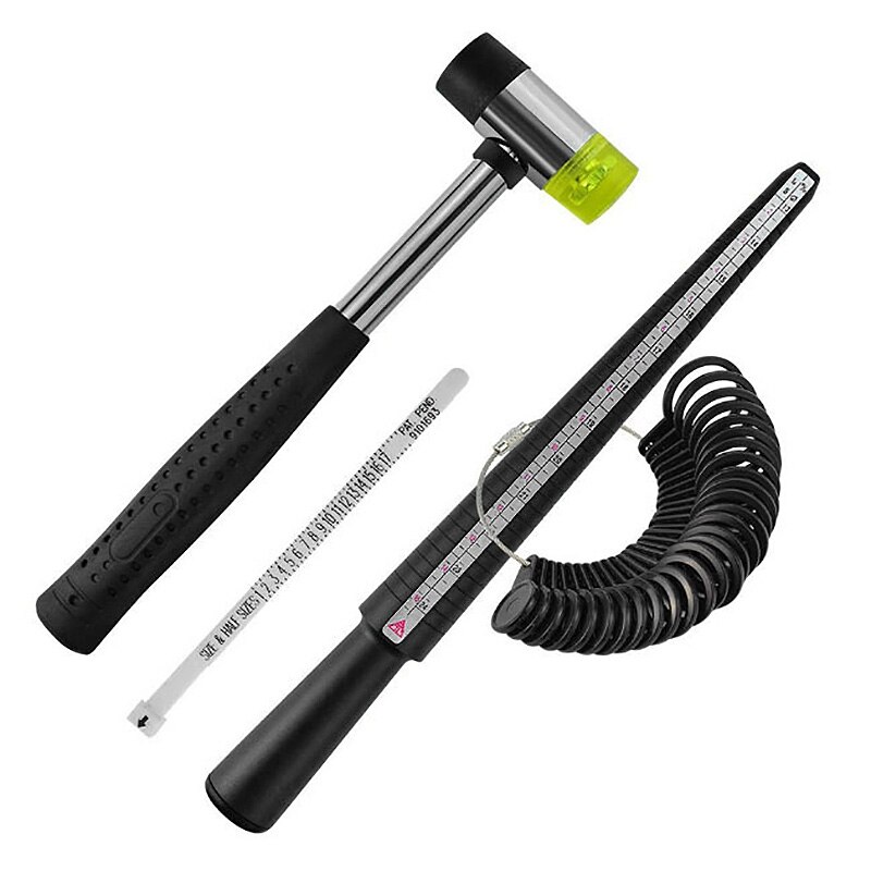 Ring Sizer Measuring Tool,Ring Mandrel and Finger ... – Grandado