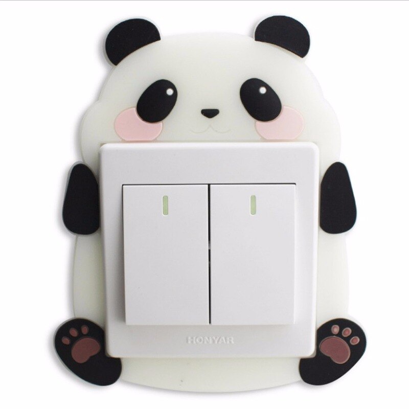 Leuke Dieren Licht Schakelaar Sticker Schakelaar D... – Vicedeal