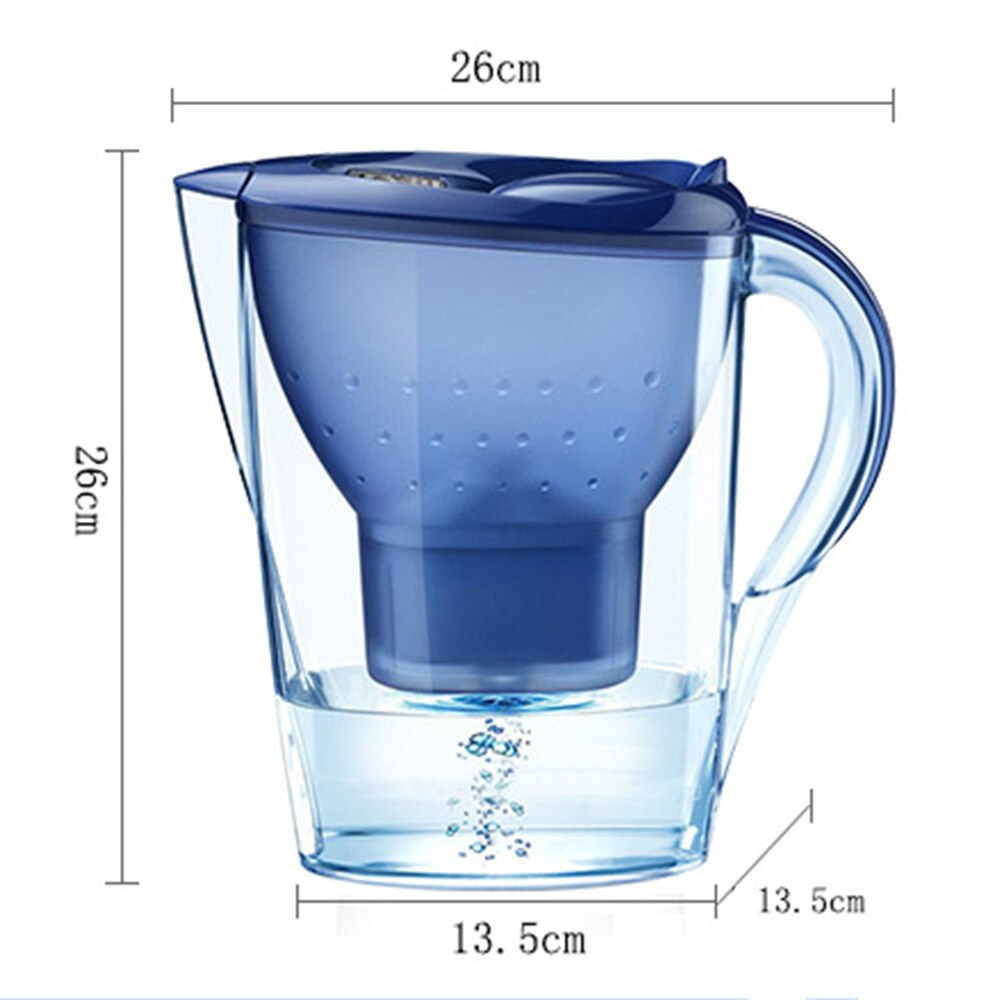Water Filter Pitcher Alkaline Water Purifier Jug w... – Grandado