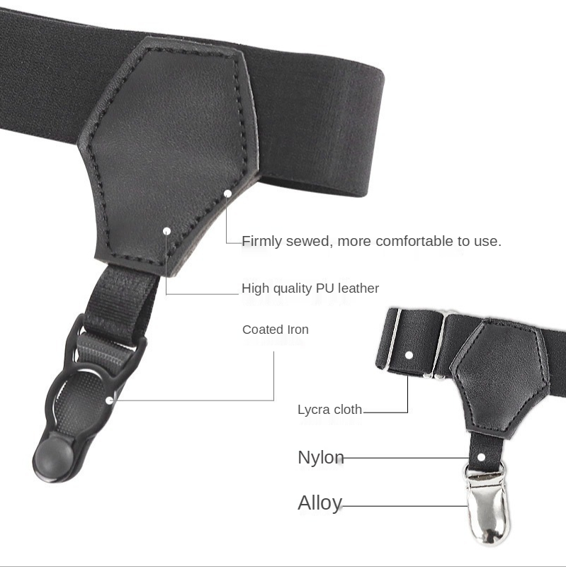 2 PCS Women Garter Pastel Goth Harajuku Leather Ga... – Grandado