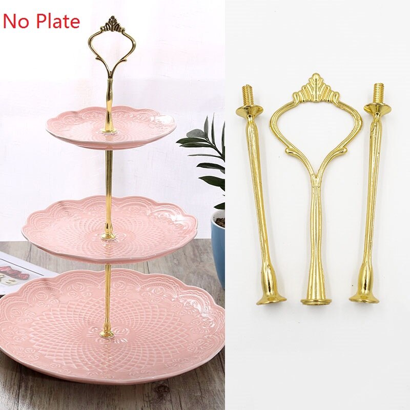 2/3 Tier Cake Stand Afternoon Tea Wedding Plates P... – Vicedeal