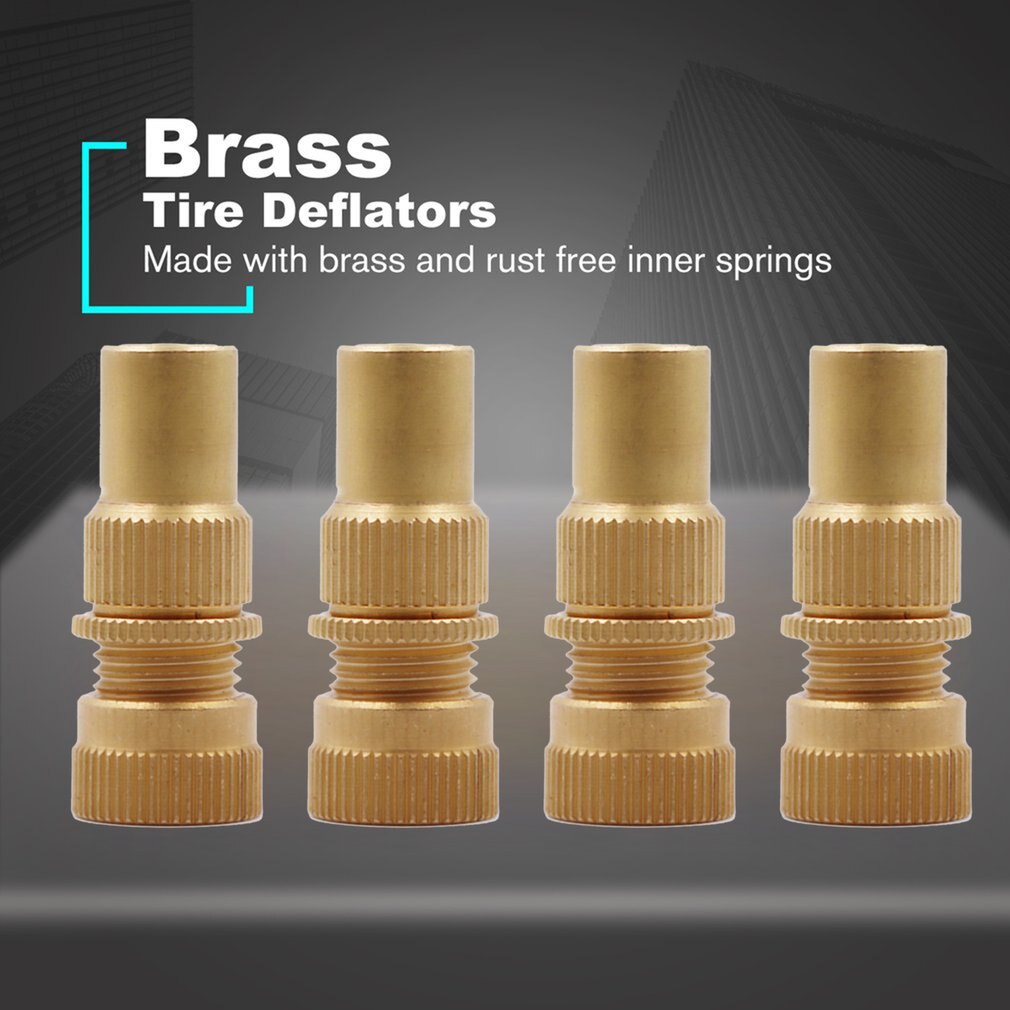 4Pcs 4WD Universal Brass off-Road Automatic Tire T... – Grandado