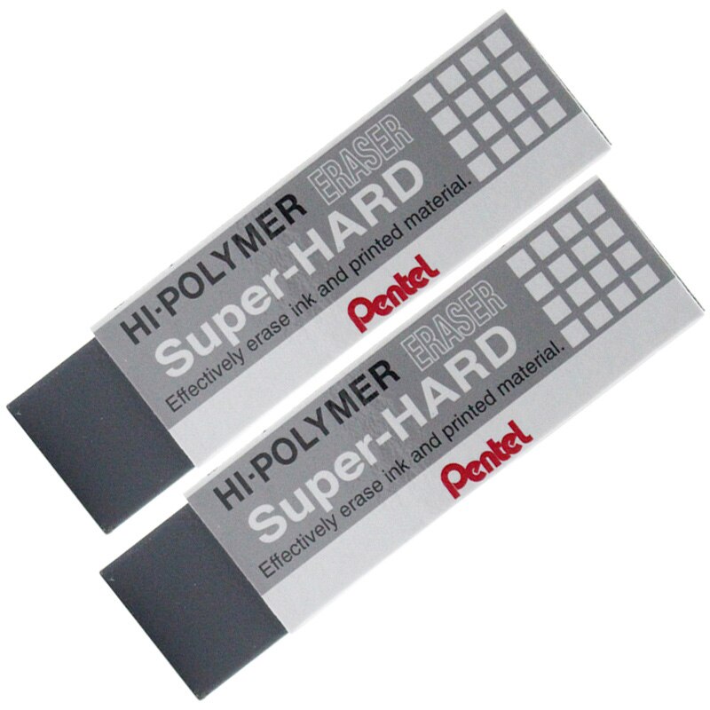 Pentel ZEB20 Super Hard Ink Eraser 2pcs/lot Hi-pol... – Grandado