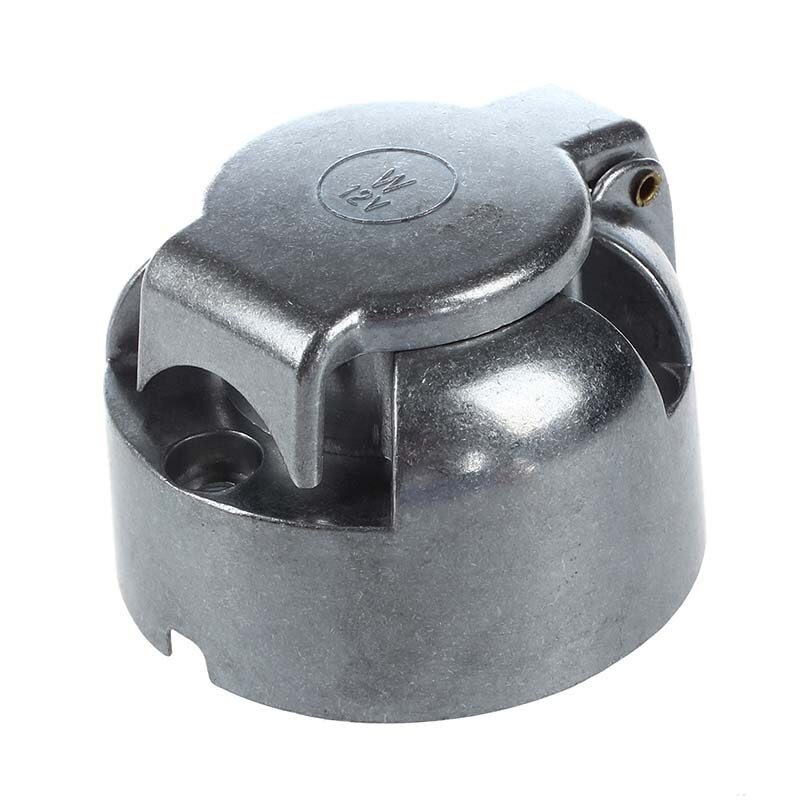 7-Pin Trailer Socket Heavy-Duty Round Pin 7- Pole ... – Grandado
