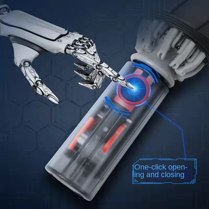 Simple Transparent Umbrella Automatic Same Color C... – Grandado