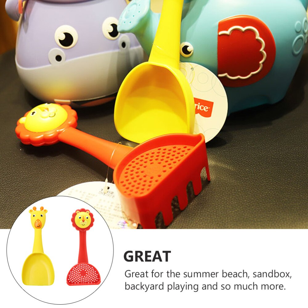 2Pcs Beach Sand Shovel Rake Sand Play Children Pla... – Vicedeal