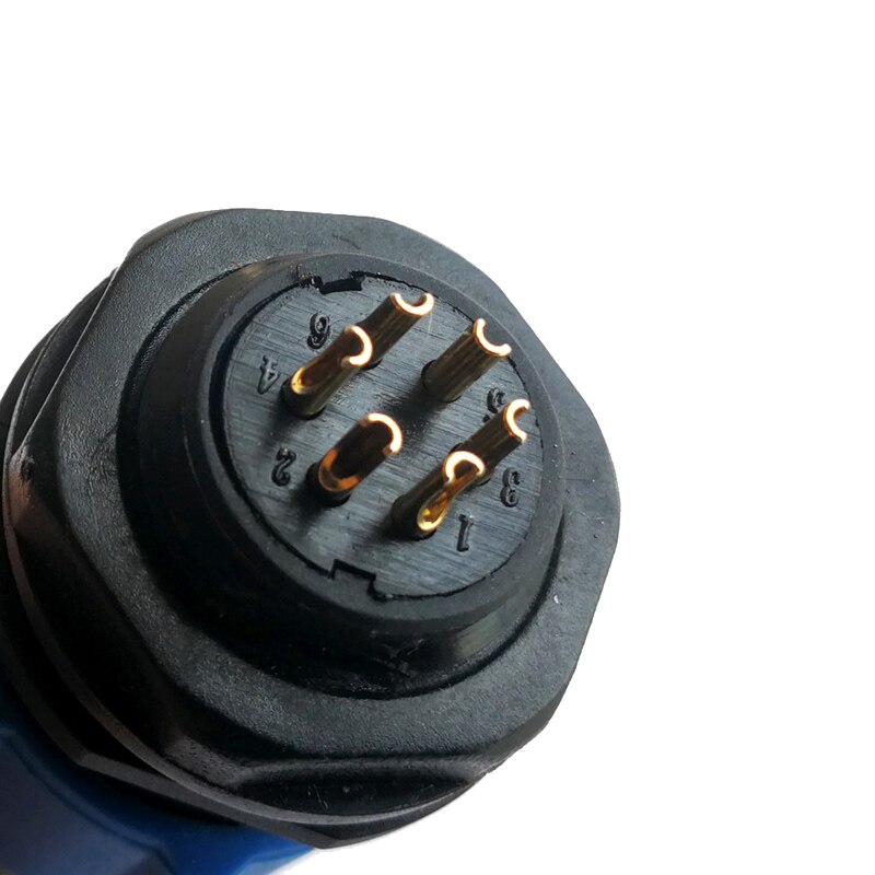 sp16 waterproof plug 2/3/4/5/6/7/9 pin plastic Mal... – Grandado