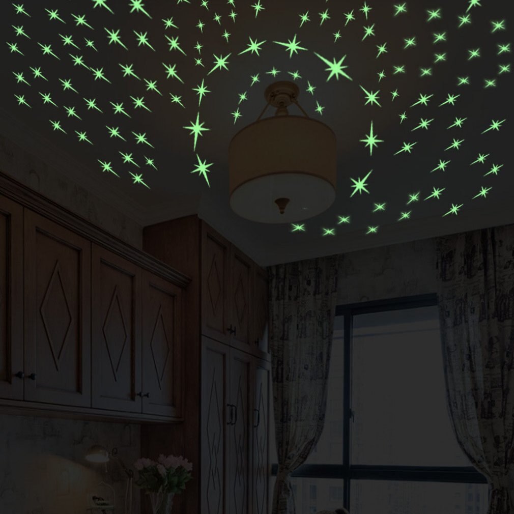 Glow In The Dark Wall Stickers Green Luminous Fluo... – Grandado