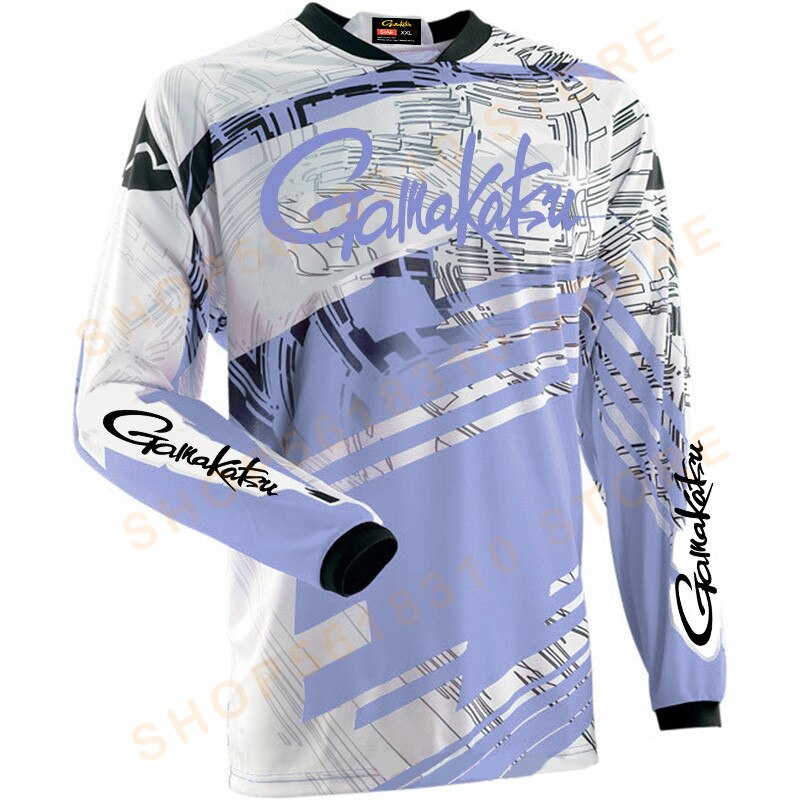 Summer Gamakatsu Long Sleeve Fishing Shirt Quick D... – Vicedeal