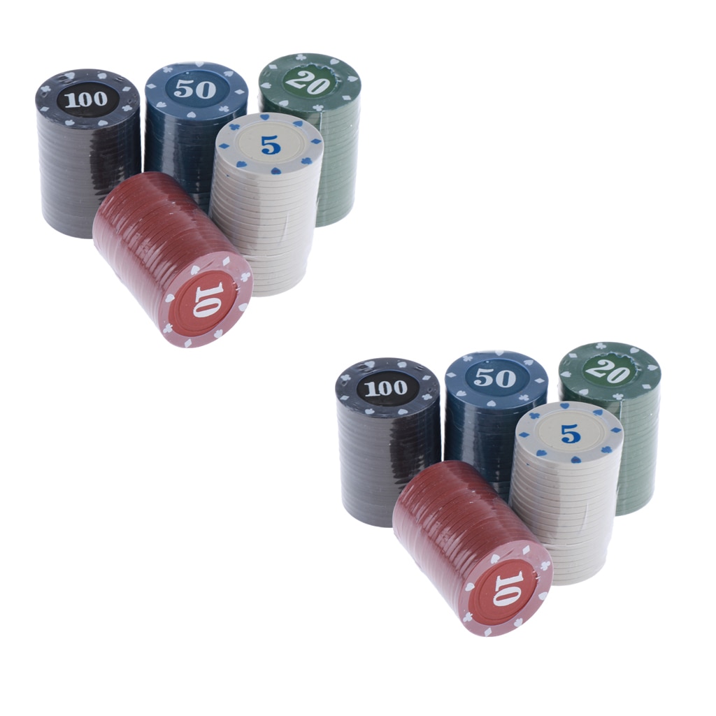 200 Pieces Poker Chips Set - Casino Gaming Gamblin... – Vicedeal