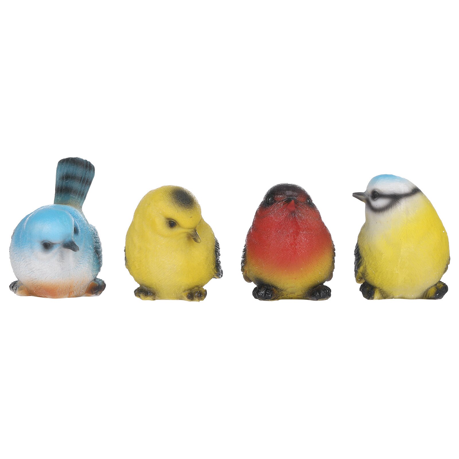 Mini Bird Statues Garden Sculpture Outdoors Orname... – Grandado