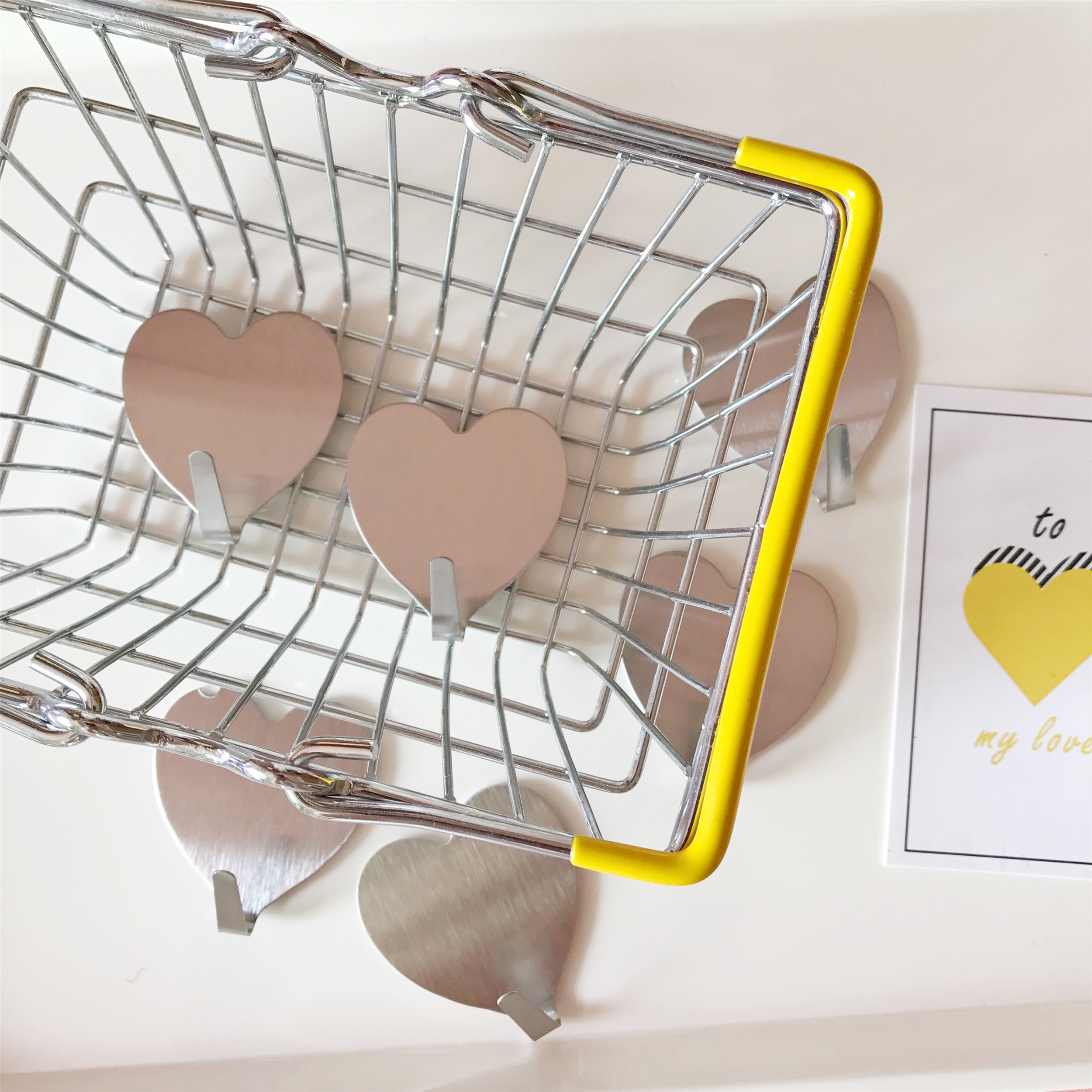 Louis Coat Racks Love Stainless Steel Wall Hangers... – Vicedeal