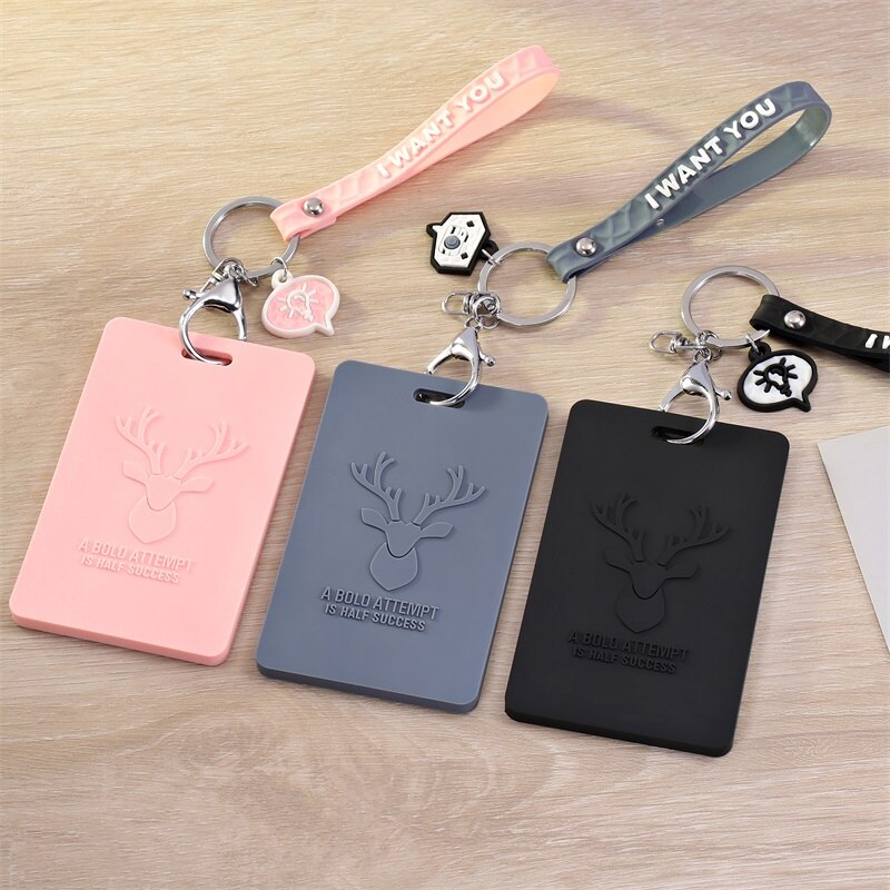 PVC Card Holder Credit Card Bus Card Case Cute Car... – Grandado