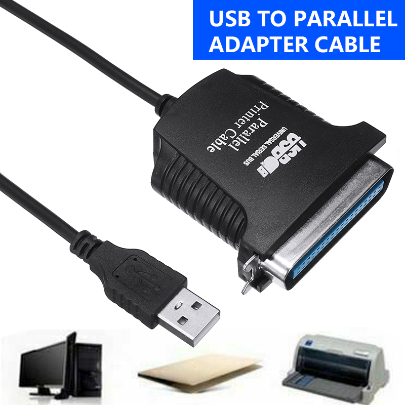 Usb 2.0 Naar Parallel Adapter Kabel 36-Pin Ieee 12... – Vicedeal