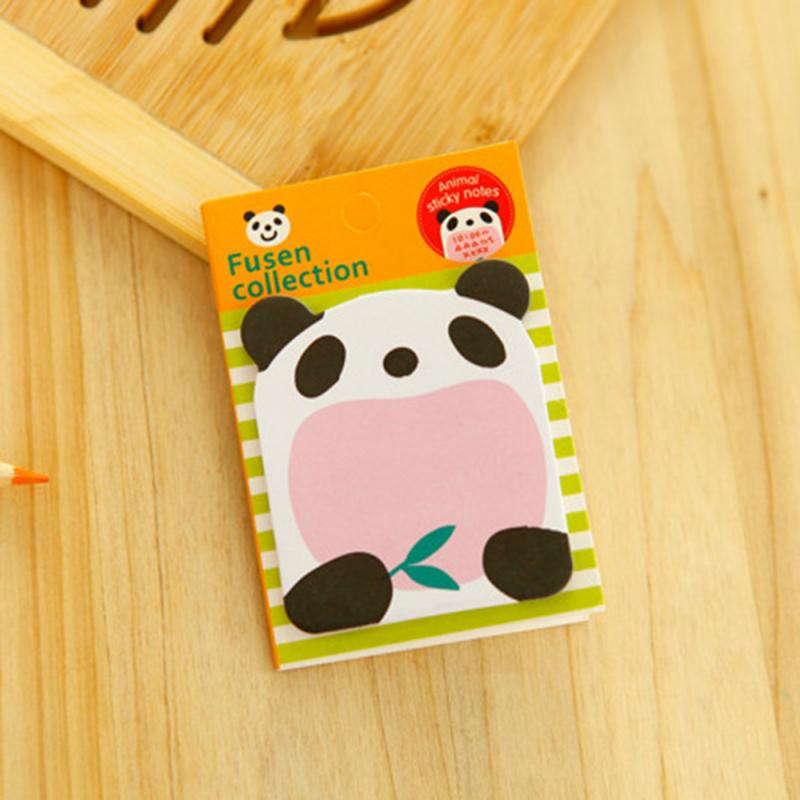 Kawaii Memo Pad Bookmarks Cute Animal Sticky Notes... – Grandado
