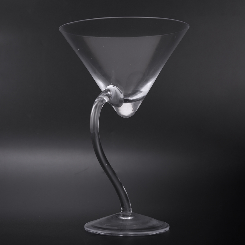 Curved Cocktail Glass Personality Glass Couple Cup... – Vicedeal