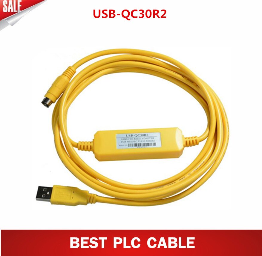 USB-QC30R2 PLC Programmierkabel USB zu Runde 6 pin... – Vicedeal