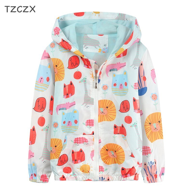 Girl's Jackets outerwear Printing cartoon pattern ... – Grandado