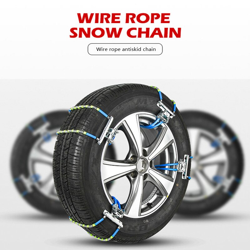 1Pcs Anti-skid Wheel Tire Emergency Chain165-245cm... – Grandado
