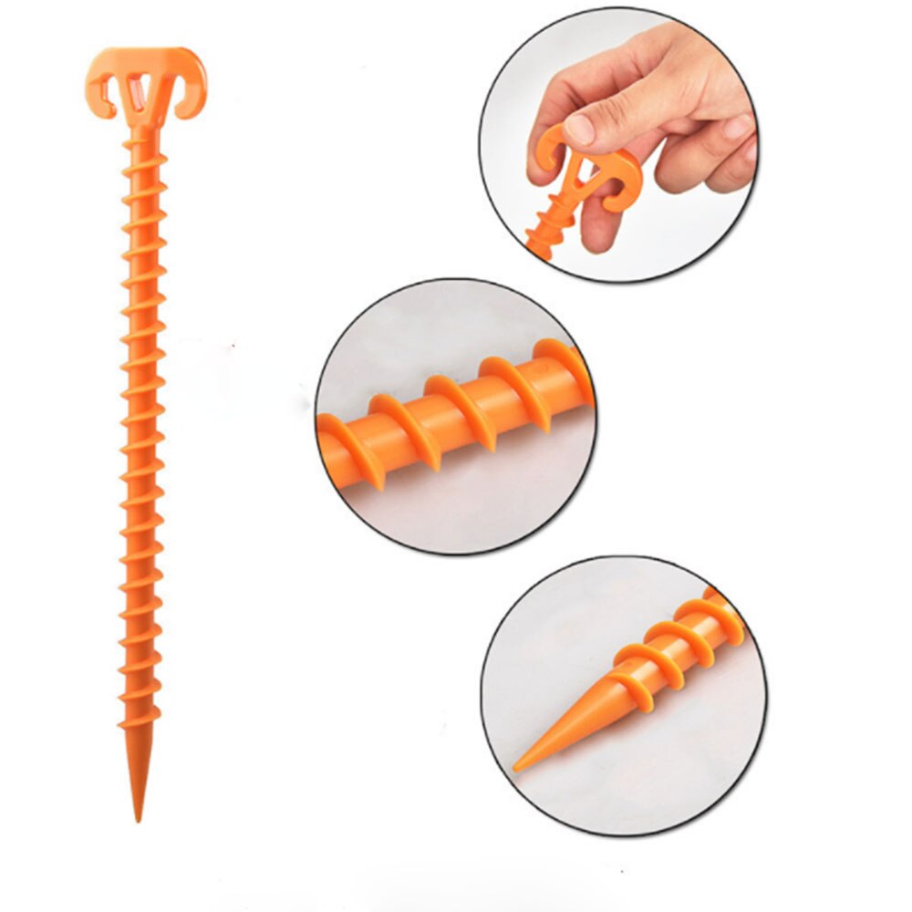 10Pcs Plastic Tent Hook Stakes Camping Tents Acces... – Grandado