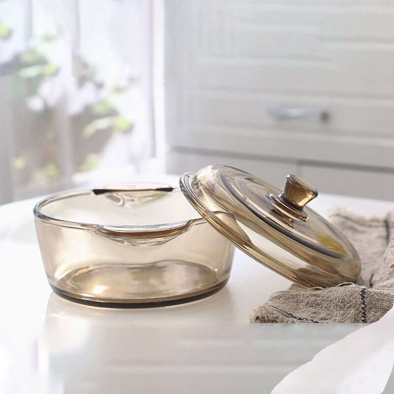 Kitchen oven bowl household heat-resistant tempere... – Grandado