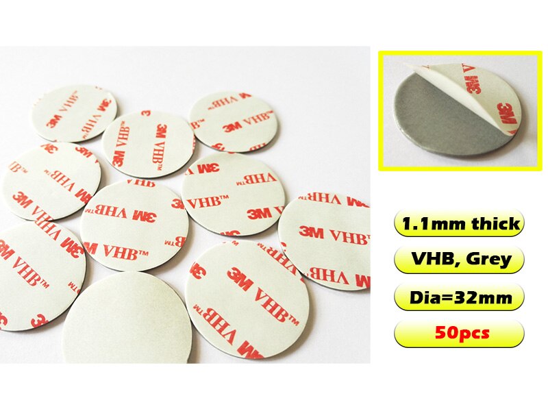 3M VHB Double Adhesive Round Circle Shape Sticker ... – Vicedeal