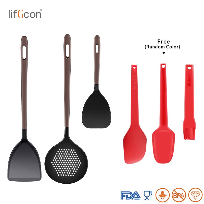 Liflicon Silicone Kitchen Utensils Set-Premium Coo... – Grandado