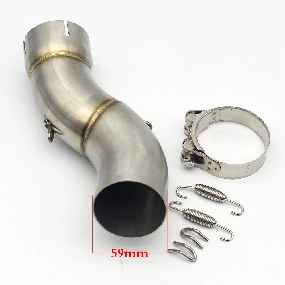 Motorcycle Exhaust Muffler Mid Link Pipe Escape Sl... – Grandado