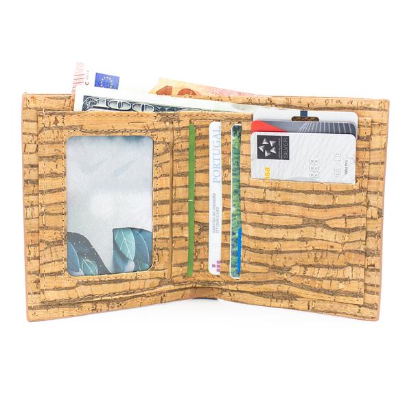 Cork wallet for men brown color cork handmade Orig... – Grandado
