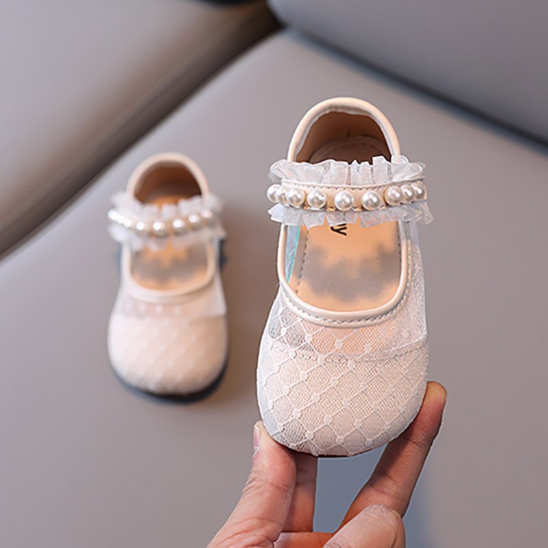 Girls Wedding Shoes Bride Mary Jane Shoes Flower G... – Grandado