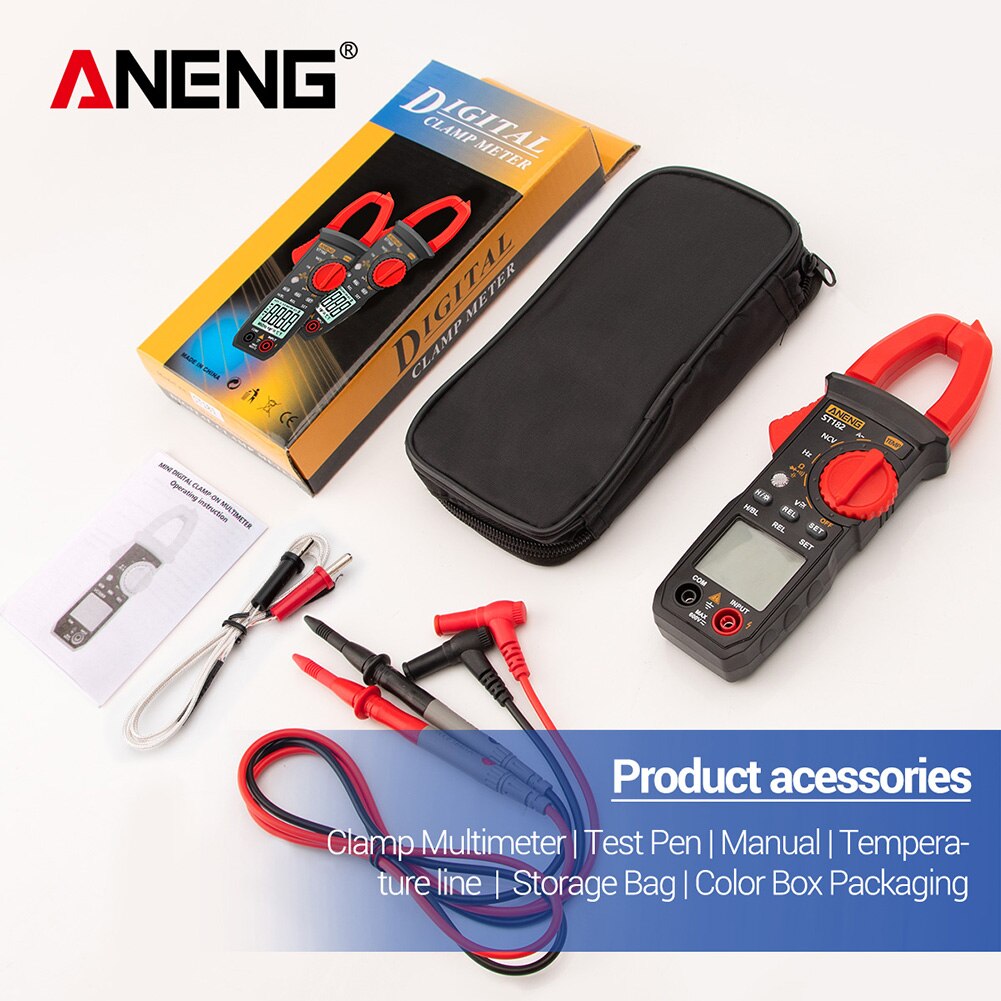 ST182 Digital Clamp Meter Multimeter Clamp Ammeter... – Vicedeal