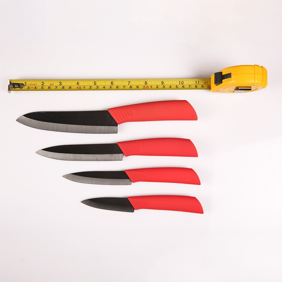"3" 4" 5" 6" Inch Knife 5PCS Set Ceramic Knife Red... – Grandado