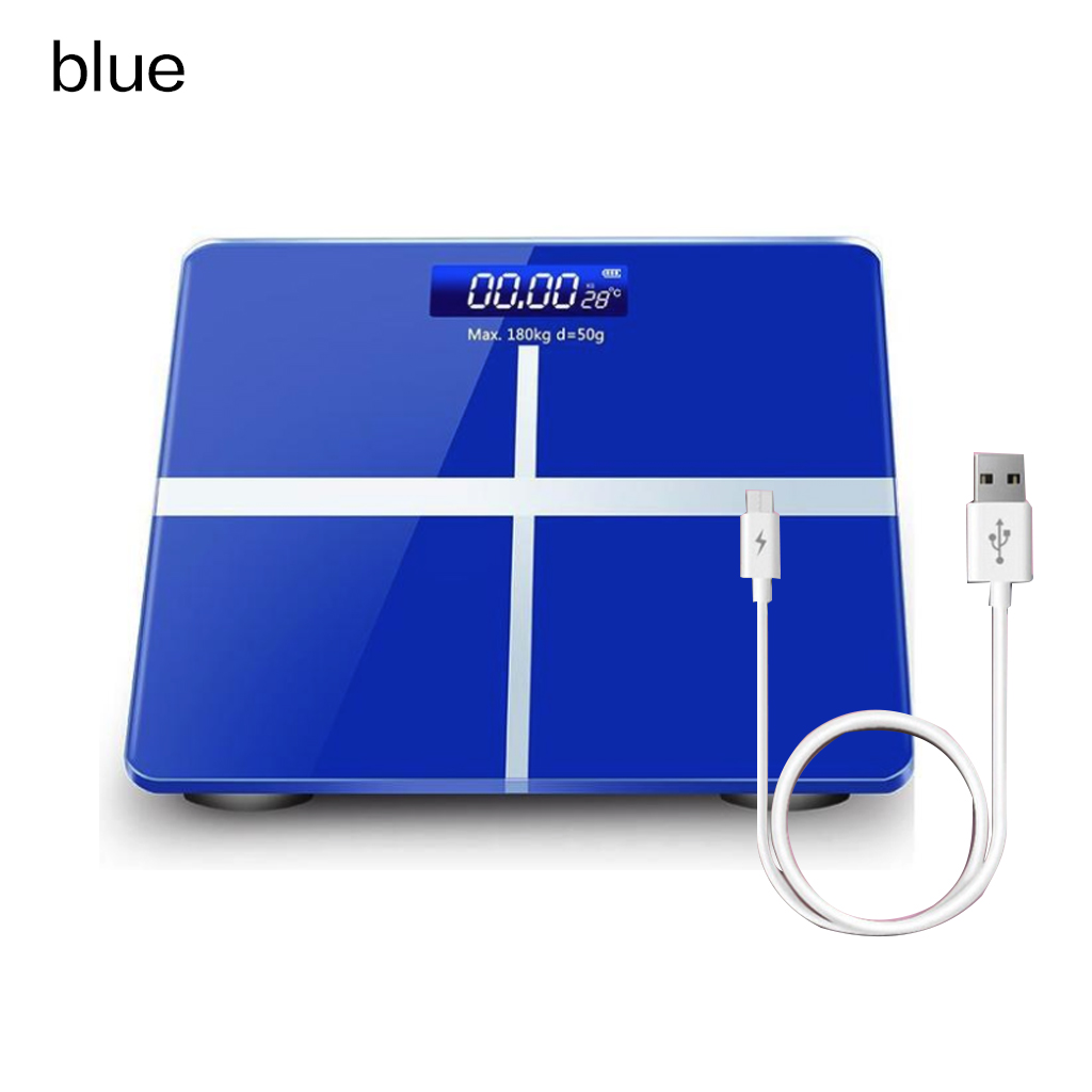 Bathroom Floor Body Scale Glass Smart Electronic S... – Vicedeal