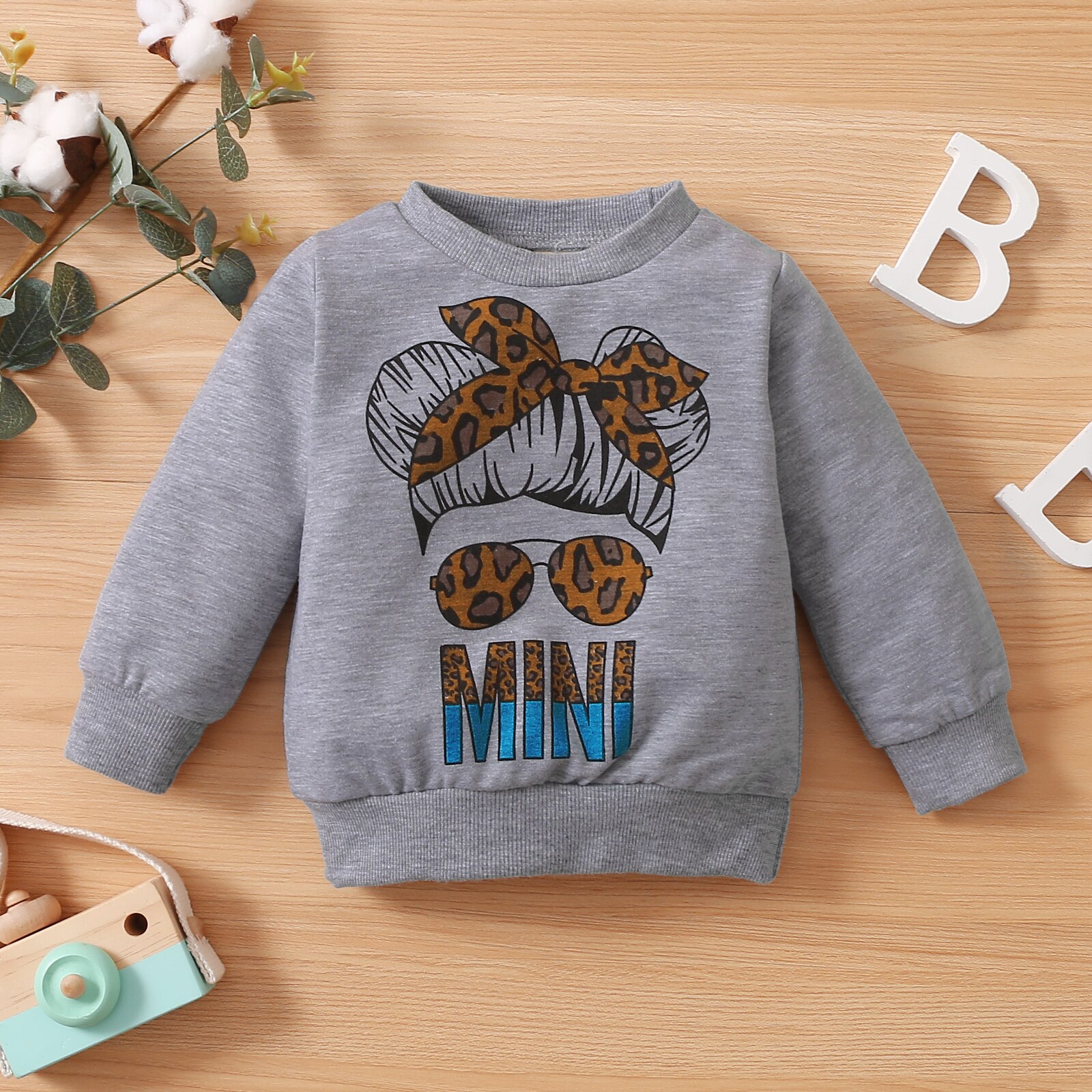 Sudadera con capucha para niña pequeña, ropa infor... – Grandado